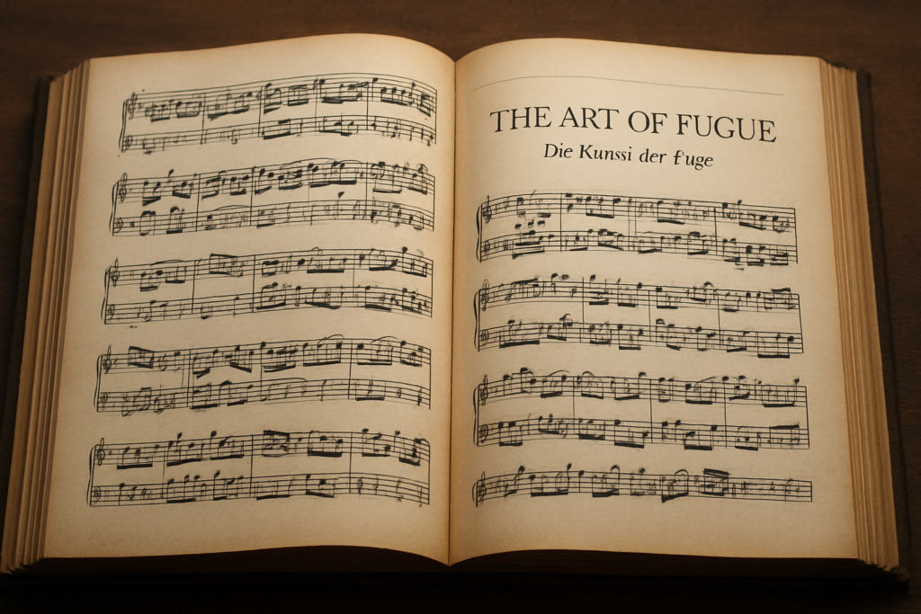 The Art of the Fugue: Contrapuntal Mastery in Bach\’s Scores ...